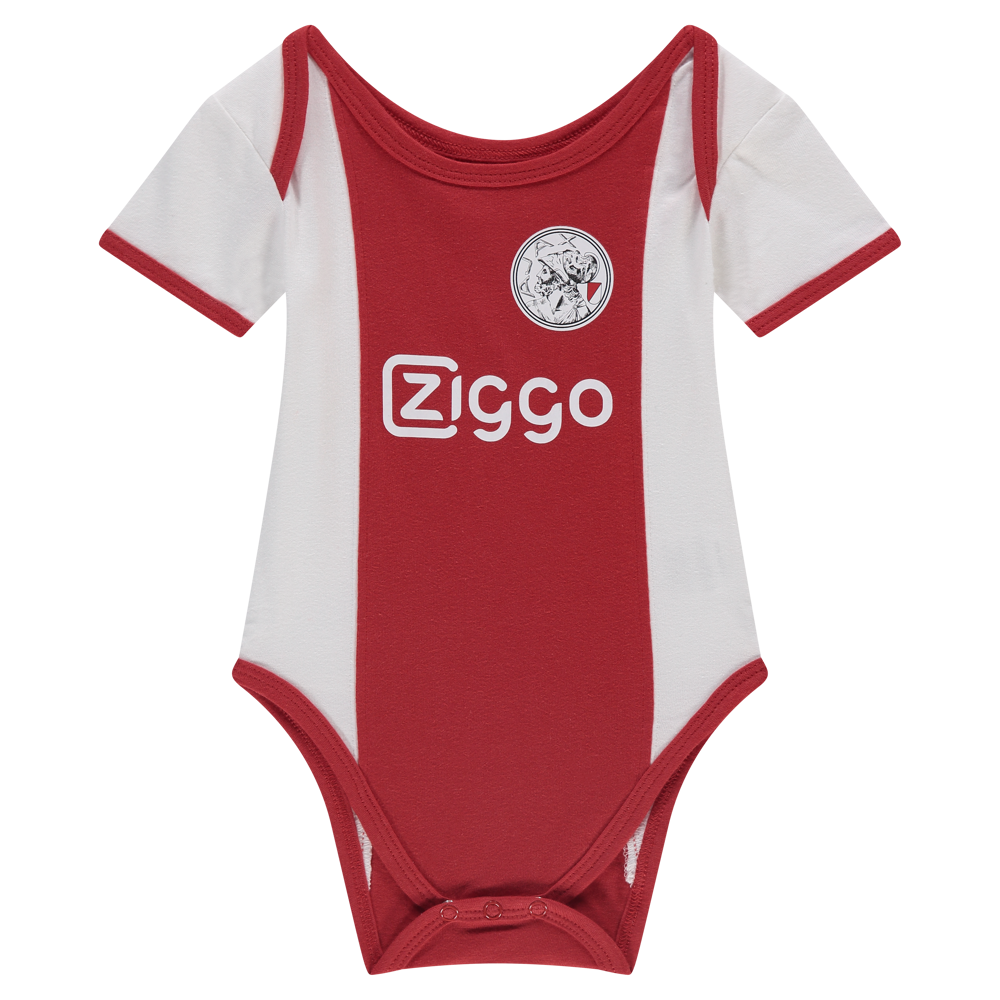 Ajax baby romper white red white Ziggo | Official Ajax Fanshop