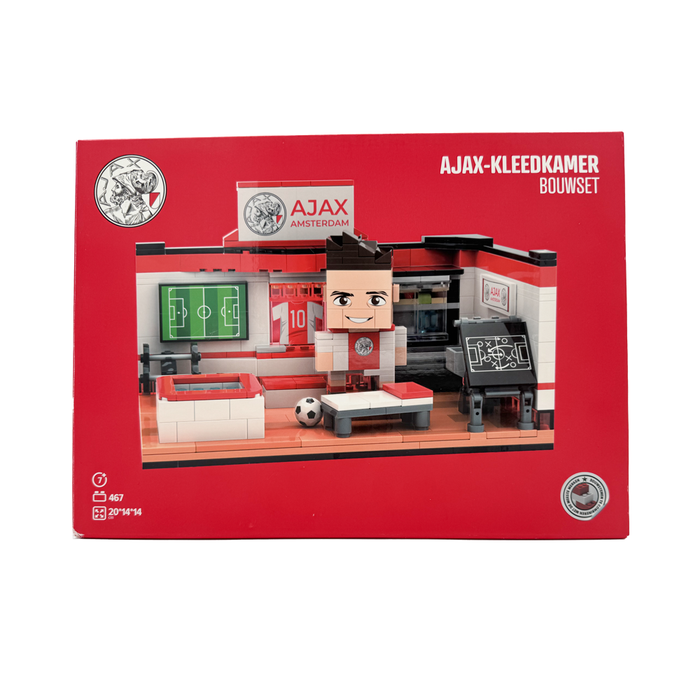 Ajax Bricks building set dressing room